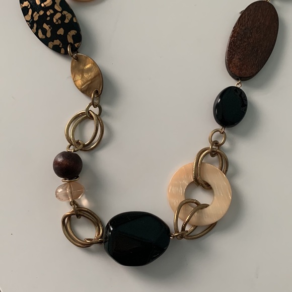 Ruby Rd. | Jewelry | Ruby Rd Necklace In Gold With Wood Tortoise And ...